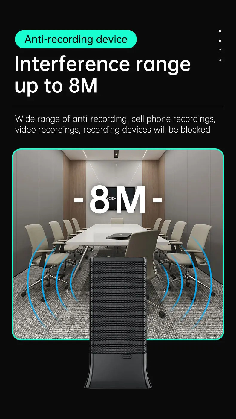 Speech Dome | #1 Luxury Voice Privacy Device & Military-Grade Audio Jammer