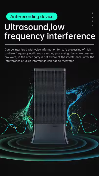 Speech Dome | #1 Luxury Voice Privacy Device & Military-Grade Audio Jammer